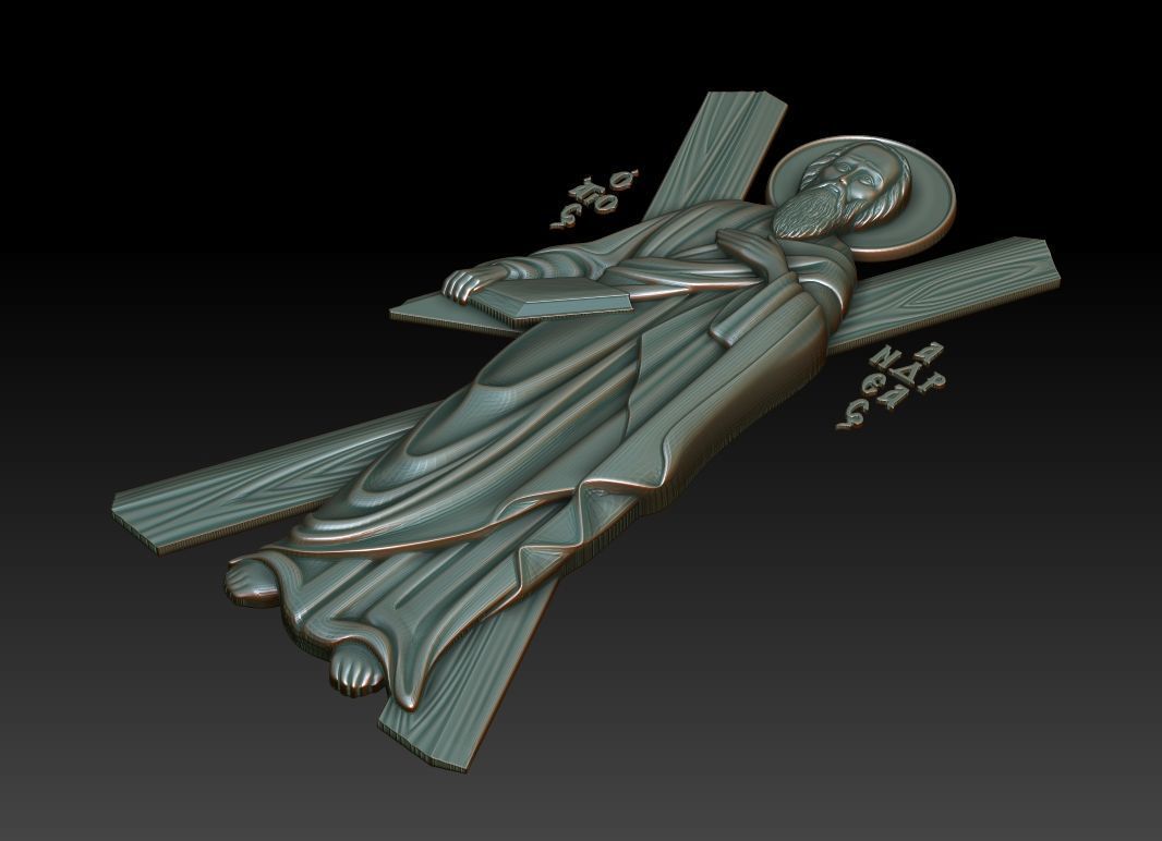Andrew the Apostle v2 3D model 3D printable | CGTrader