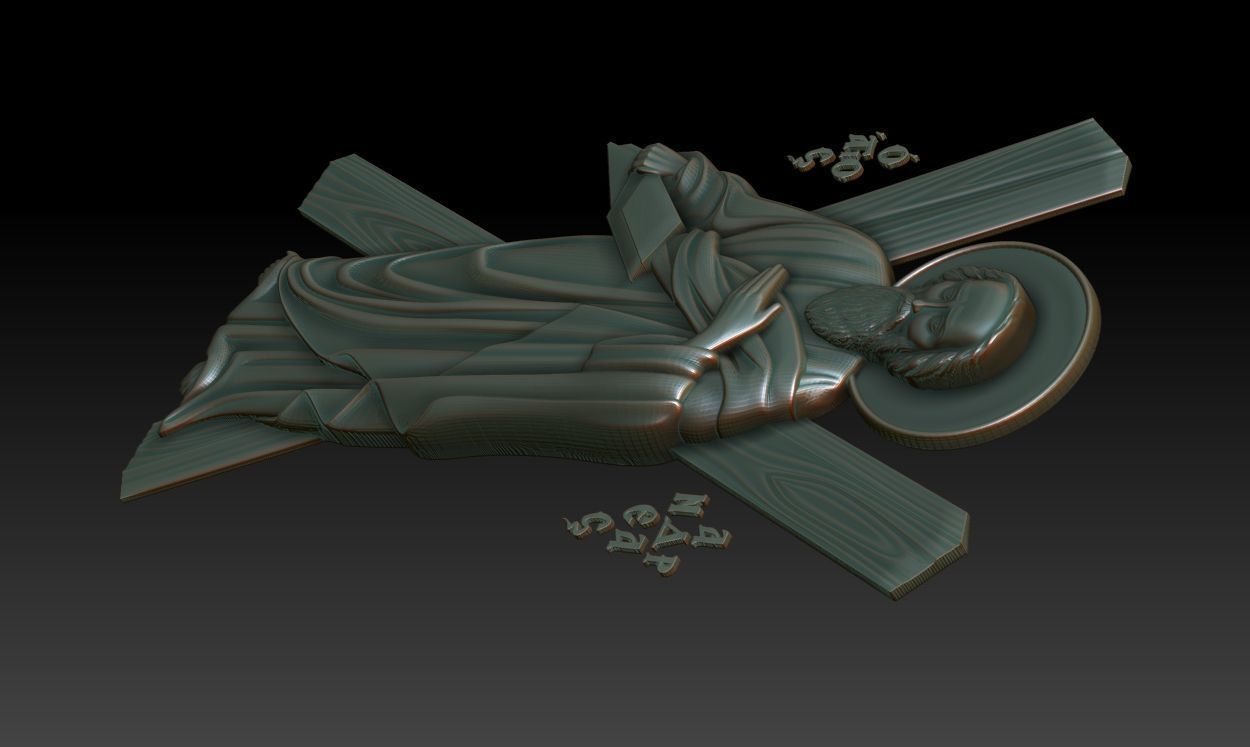 Andrew the Apostle v2 3D model 3D printable | CGTrader