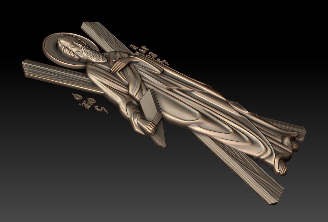 Andrew the Apostle v2 3D model 3D printable | CGTrader