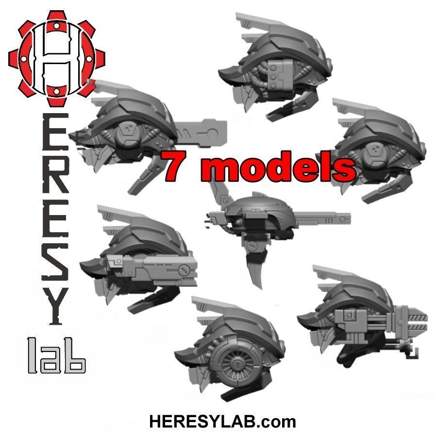 HERESYLAB - Greater God Collection 59 highly detailed models 3D model ...
