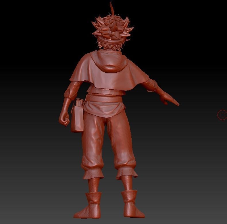 asta from black clover 3d Anime 3D print model 3D model 3D printable ...