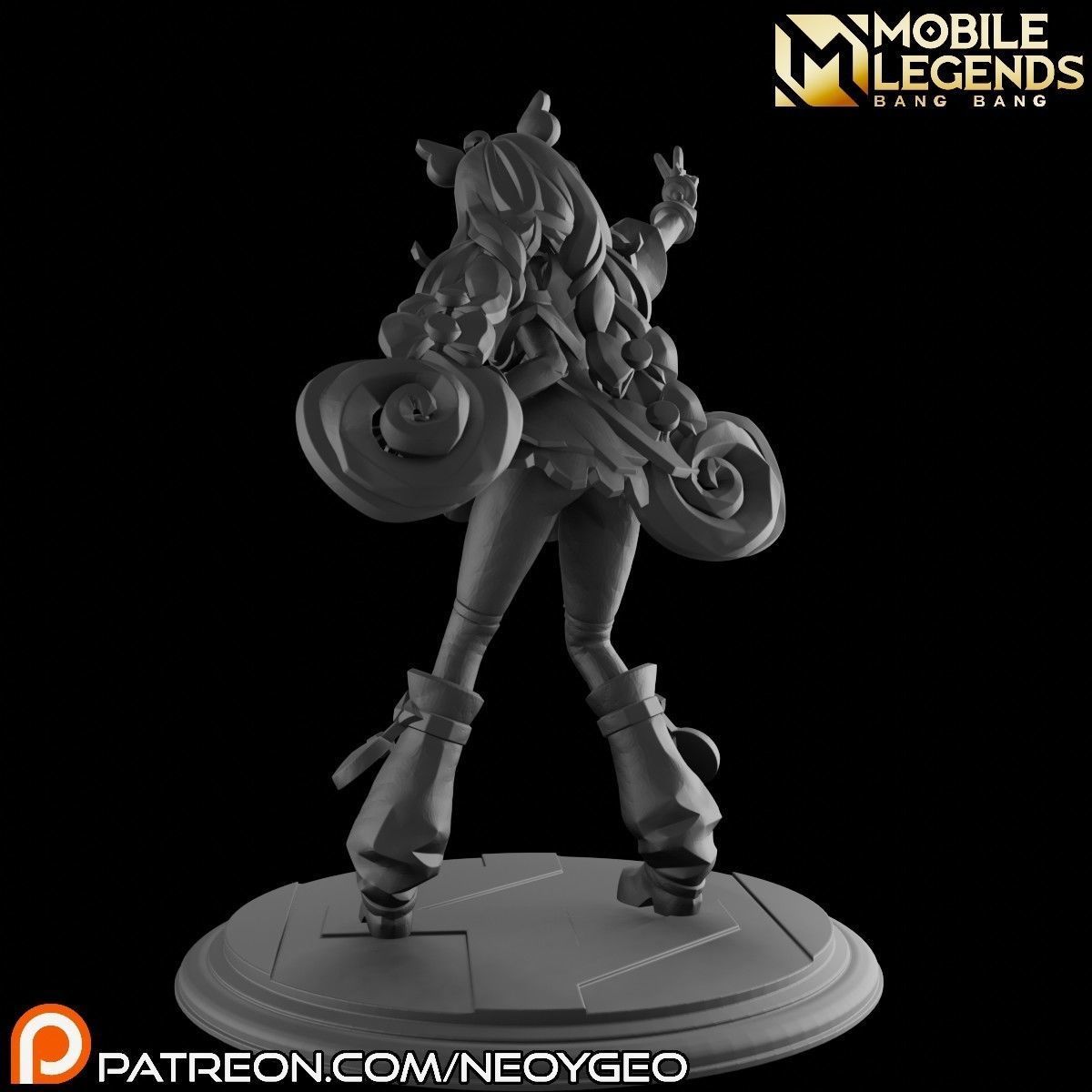 CICI - MOBILE LEGENDS 3D model 3D printable | CGTrader