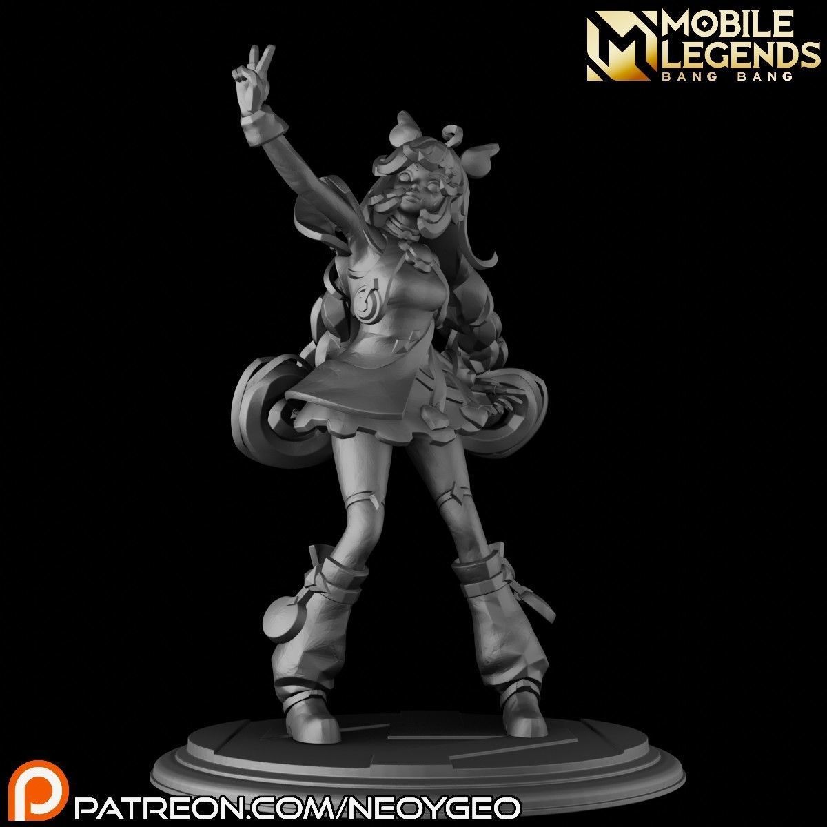CICI - MOBILE LEGENDS 3D model 3D printable | CGTrader