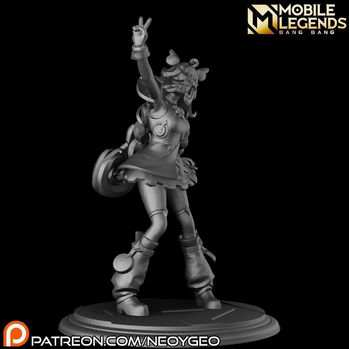 CICI - MOBILE LEGENDS 3D model 3D printable | CGTrader