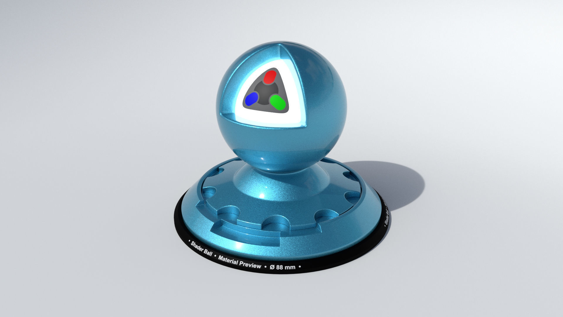 3D model Shader Ball model VR / AR / low-poly | CGTrader