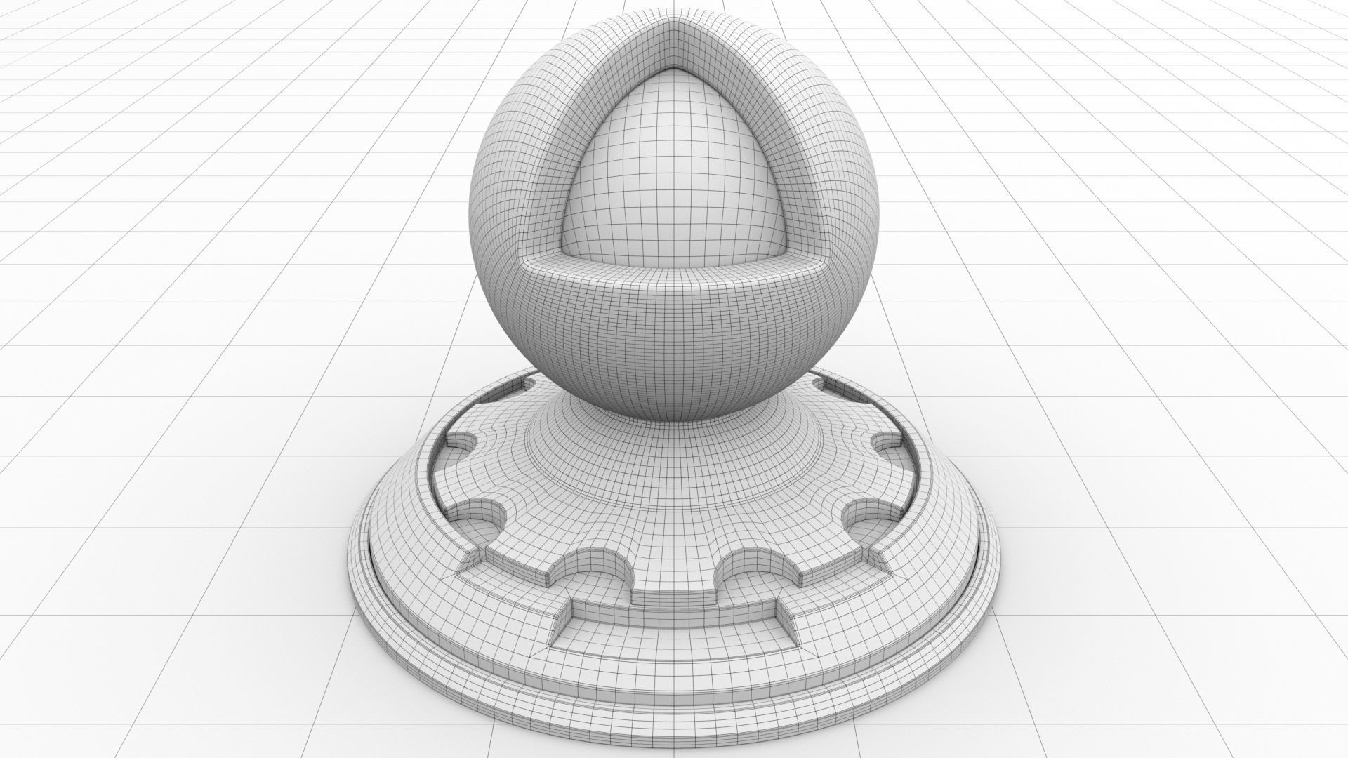 3D model Shader Ball model VR / AR / low-poly | CGTrader