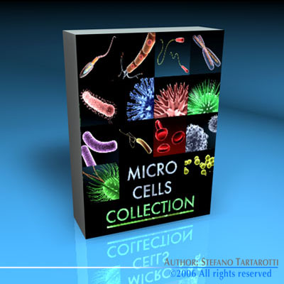 Micro cells models collection 3D model | CGTrader