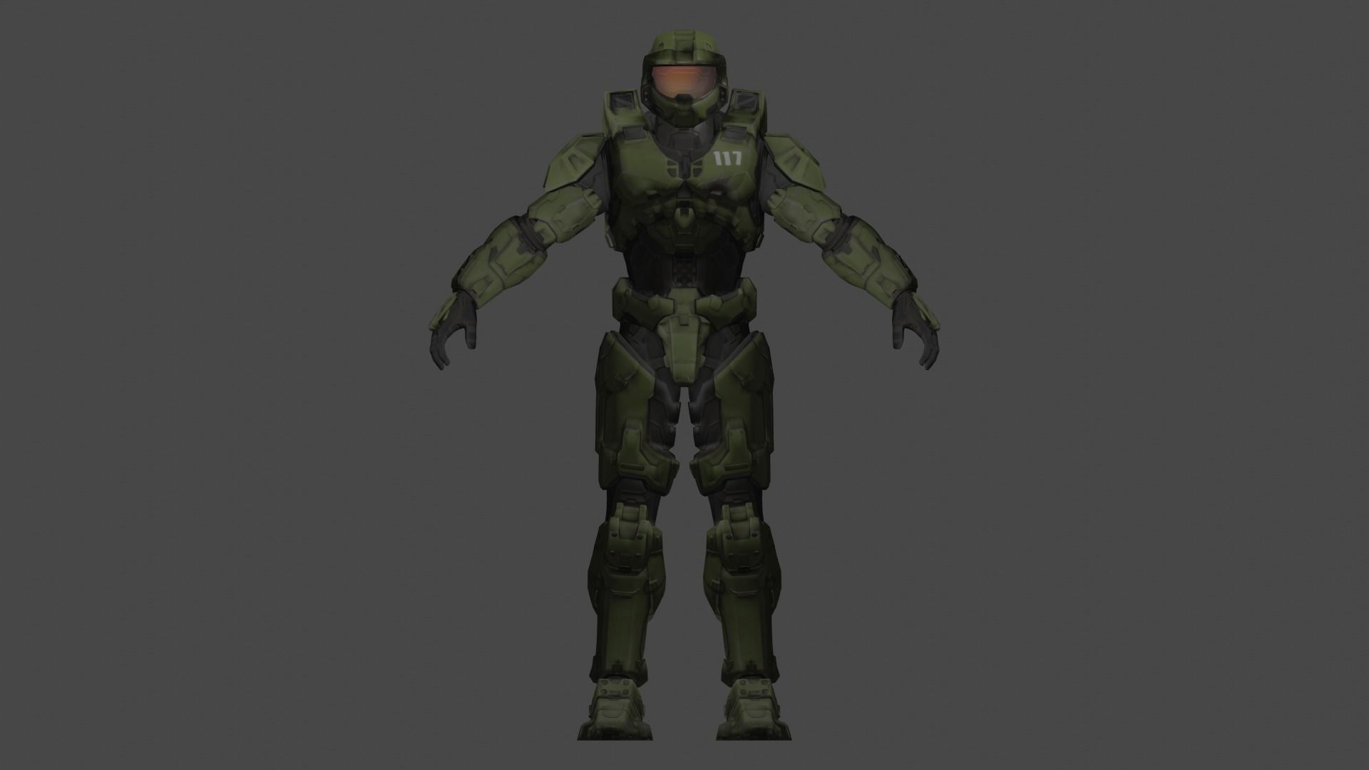 3D model Master Chief - Spartan-117 3D Model VR / AR / low-poly | CGTrader