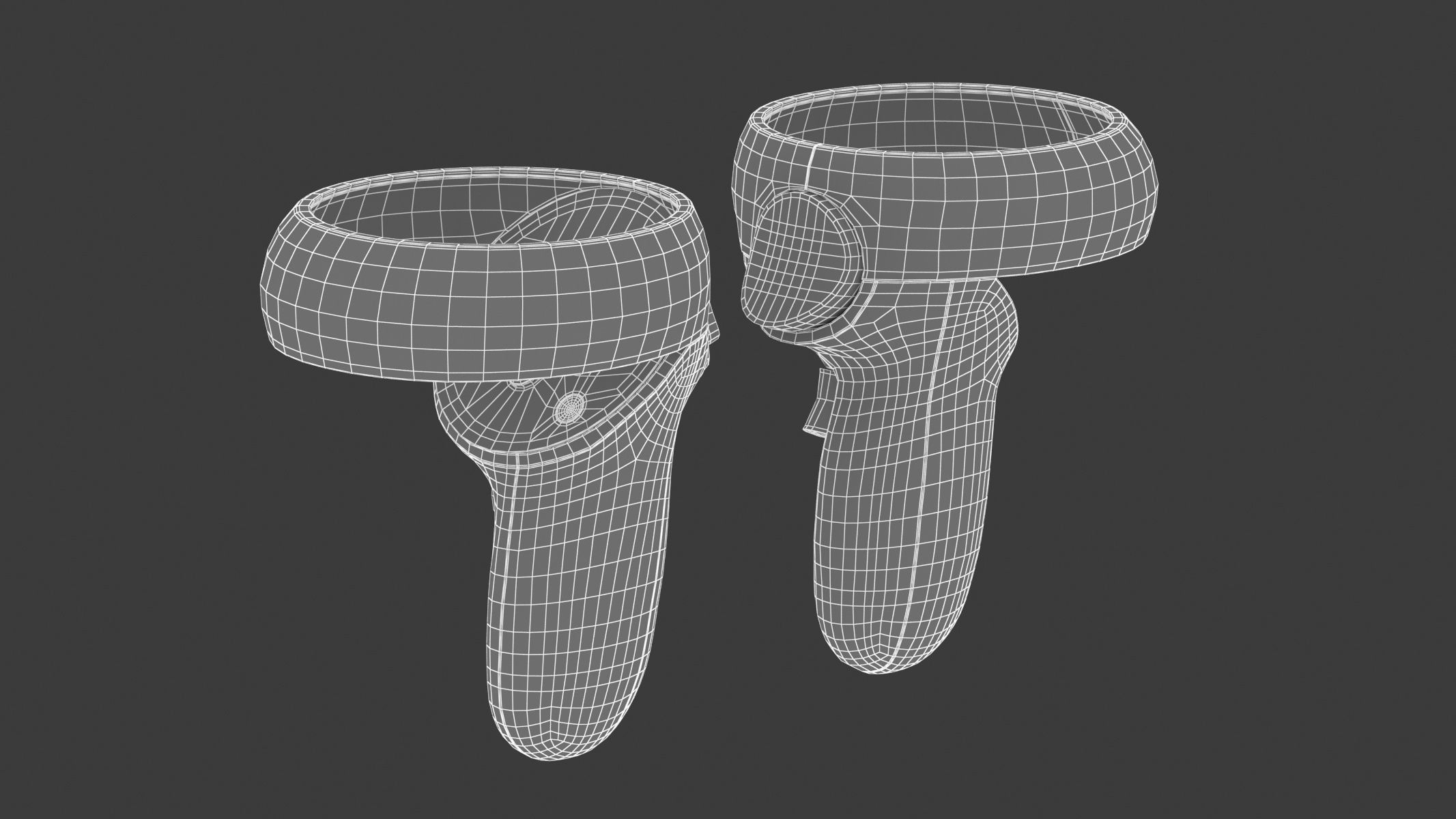 Oculus Meta Quest 2 Controller 3D model | CGTrader