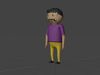 Bulli gulli bulli make joke horror character 3D model rigged | CGTrader
