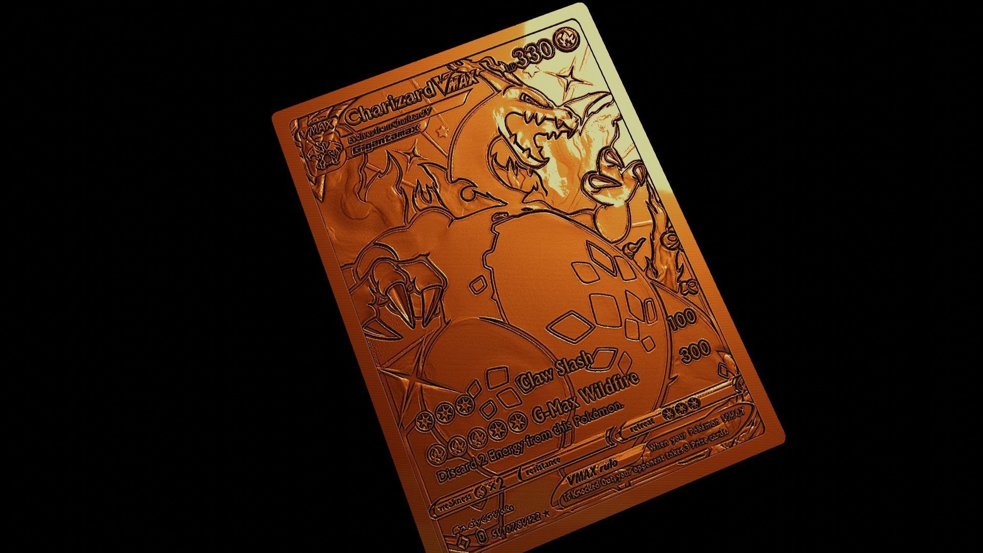 CHARIZARD VMAX SHINY - POKEMON 3D model 3D printable | CGTrader