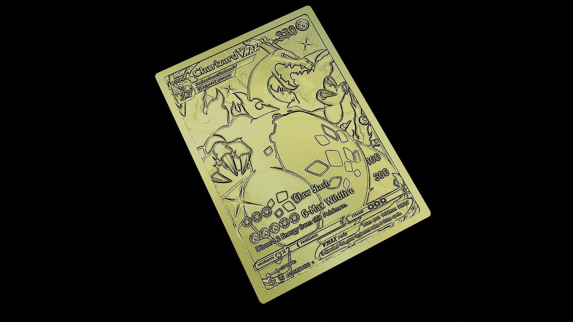 CHARIZARD VMAX SHINY - POKEMON 3D model 3D printable | CGTrader