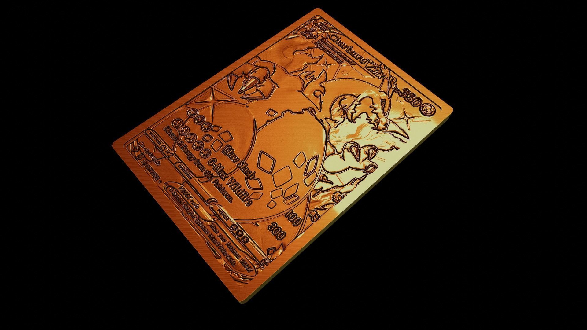 CHARIZARD VMAX SHINY - POKEMON 3D model 3D printable | CGTrader