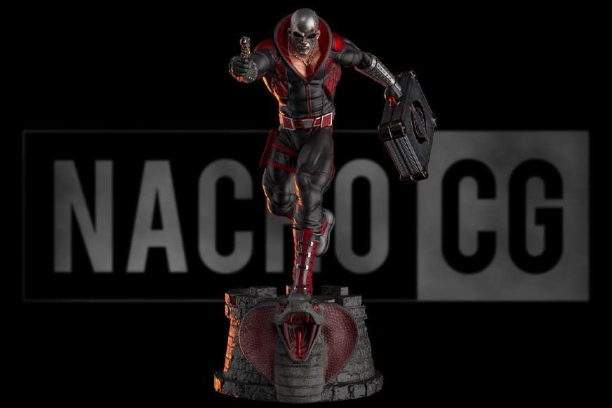 Fan Art - Destro from GI Joe - Statue 3D model 3D printable | CGTrader