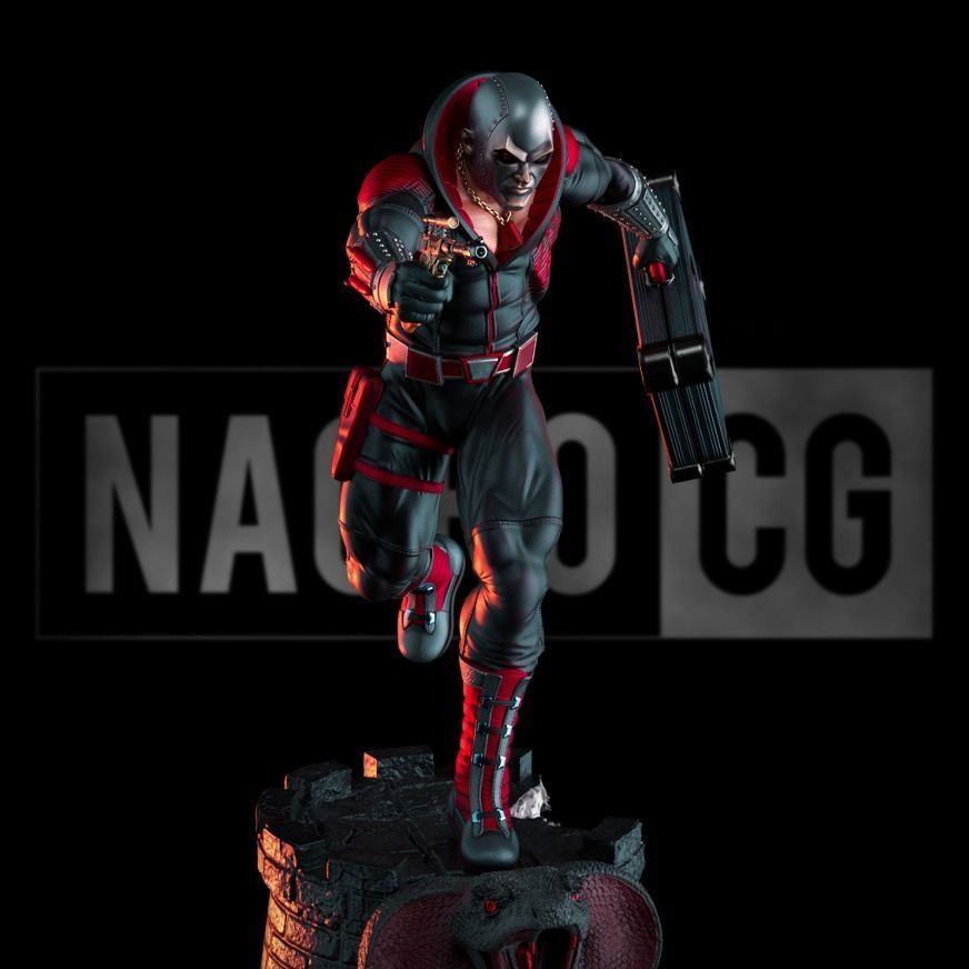 Fan Art - Destro from GI Joe - Statue 3D model 3D printable | CGTrader