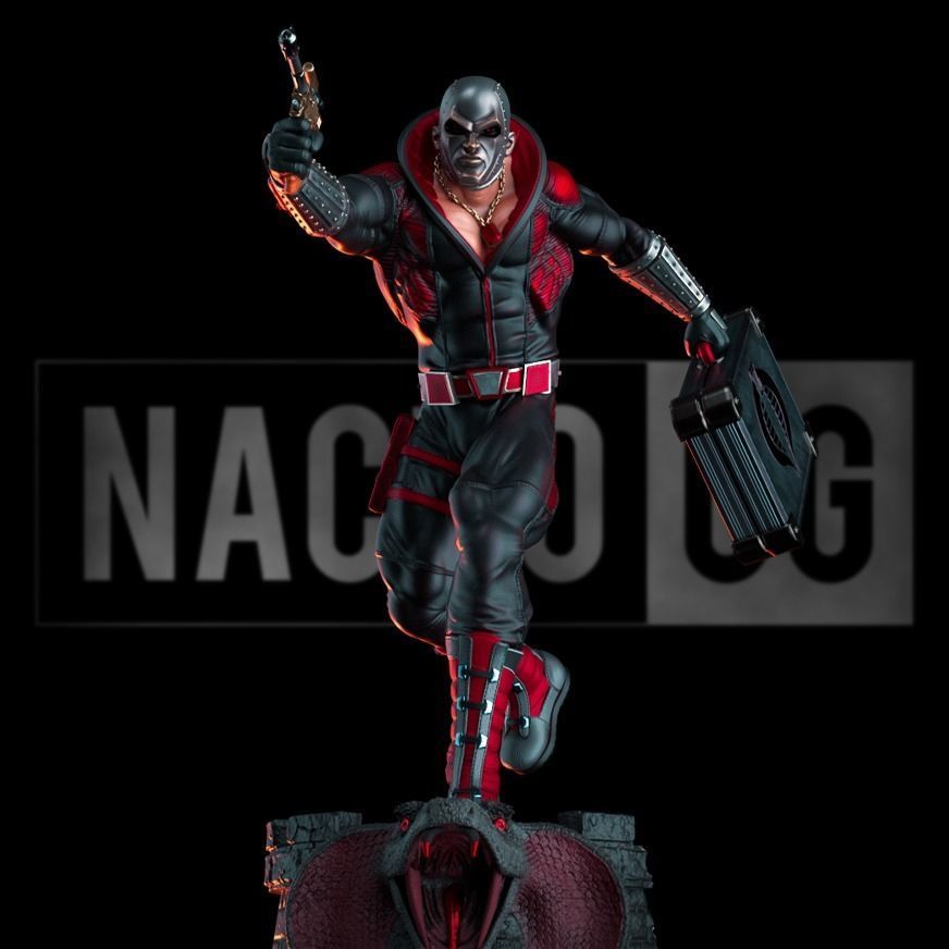 Fan Art - Destro from GI Joe - Statue 3D model 3D printable | CGTrader