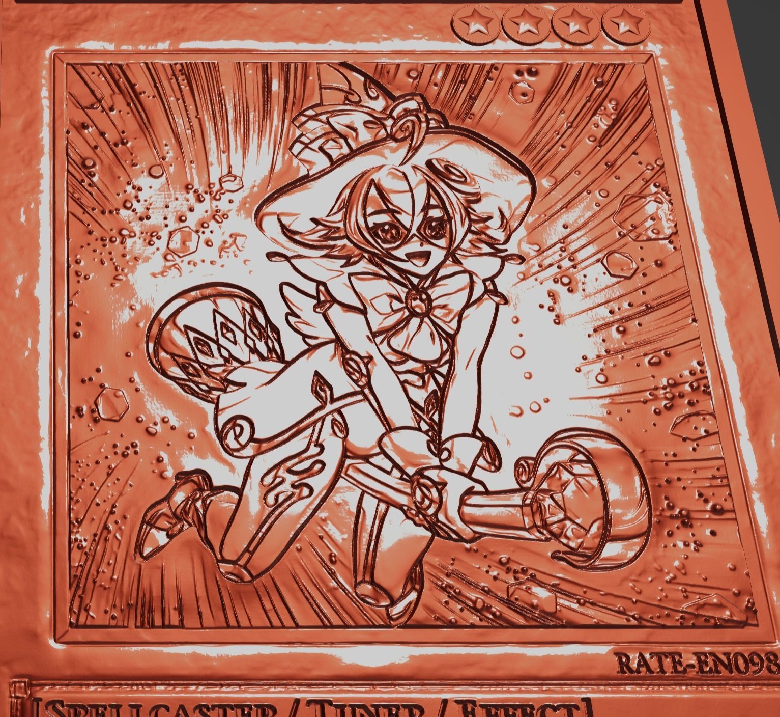 WINDWITCH - GLASS BELL - YUGIOH 3D model 3D printable | CGTrader