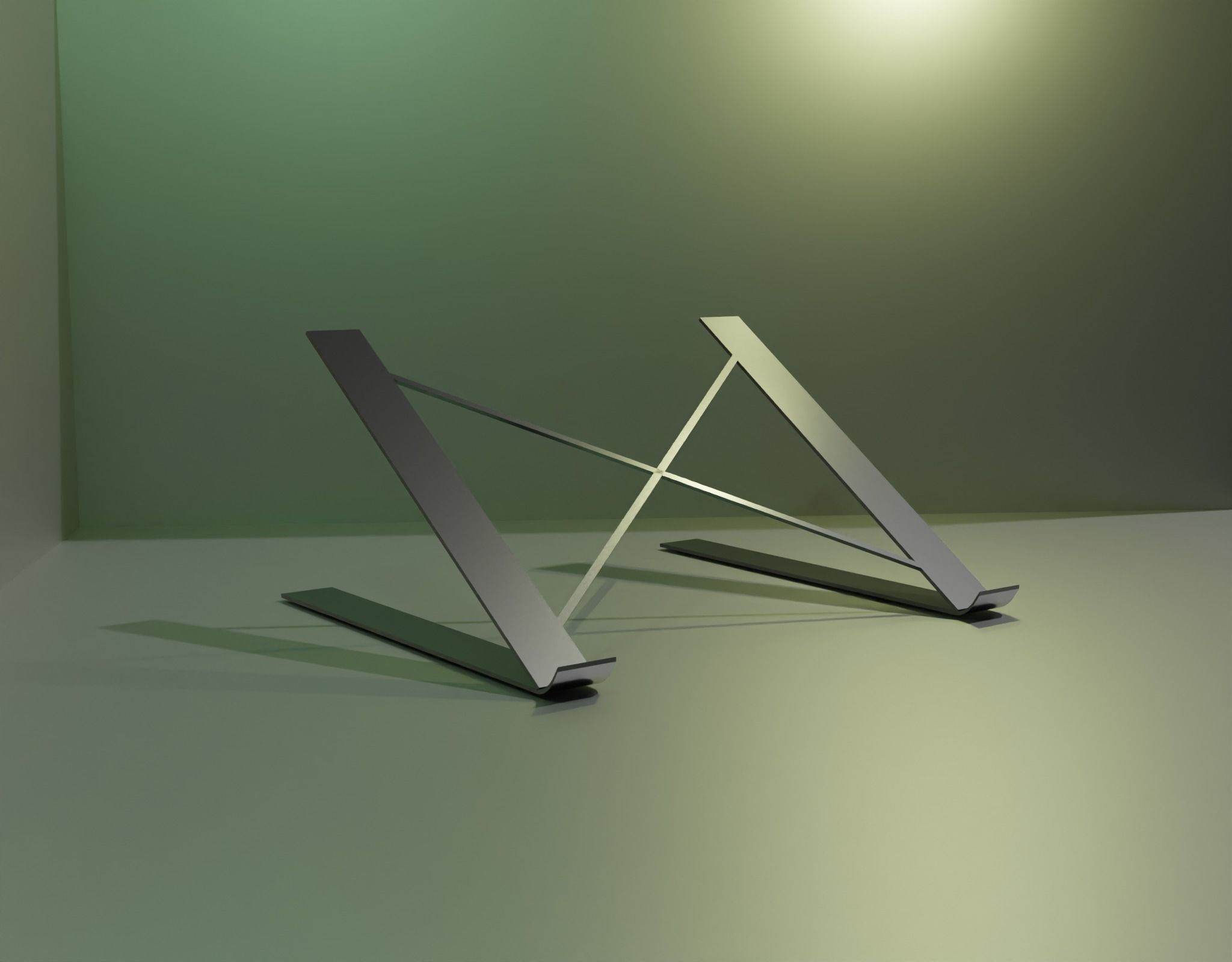 Simple laptop stand free VR / AR / low-poly 3D model | CGTrader