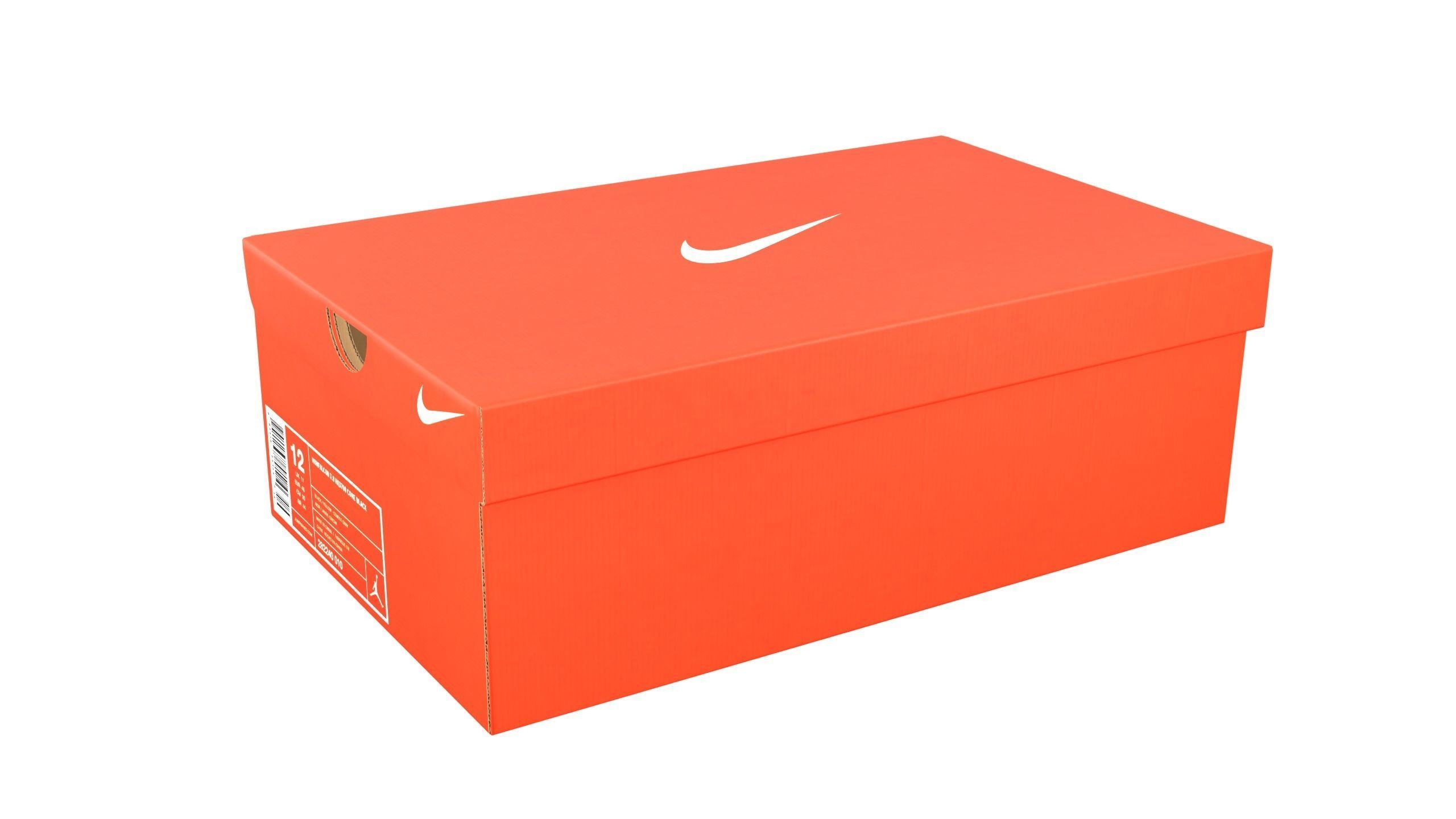 3D model Nike Orange Shoe Box VR / AR / low-poly | CGTrader