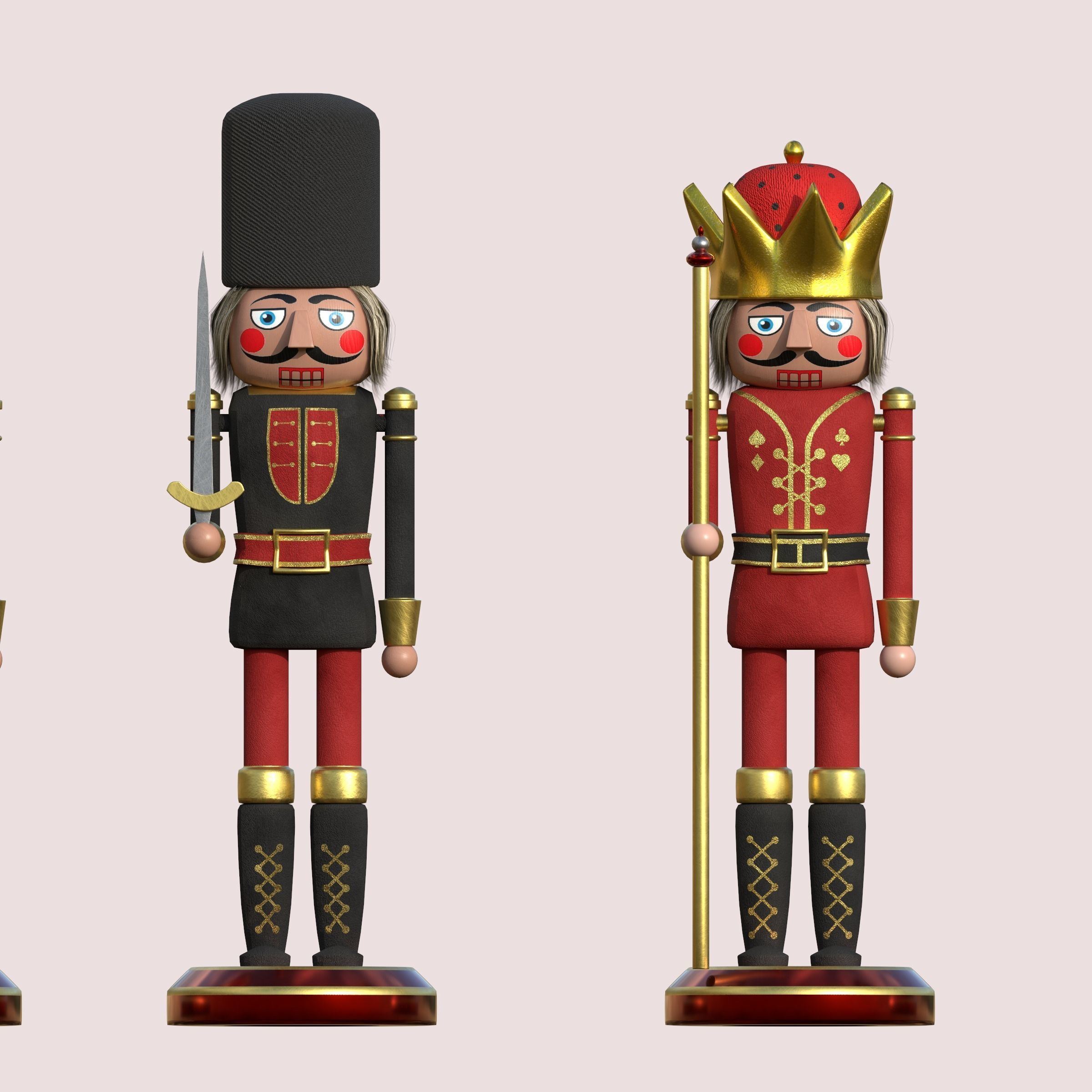 3D model Nutcracker VR / AR / low-poly | CGTrader