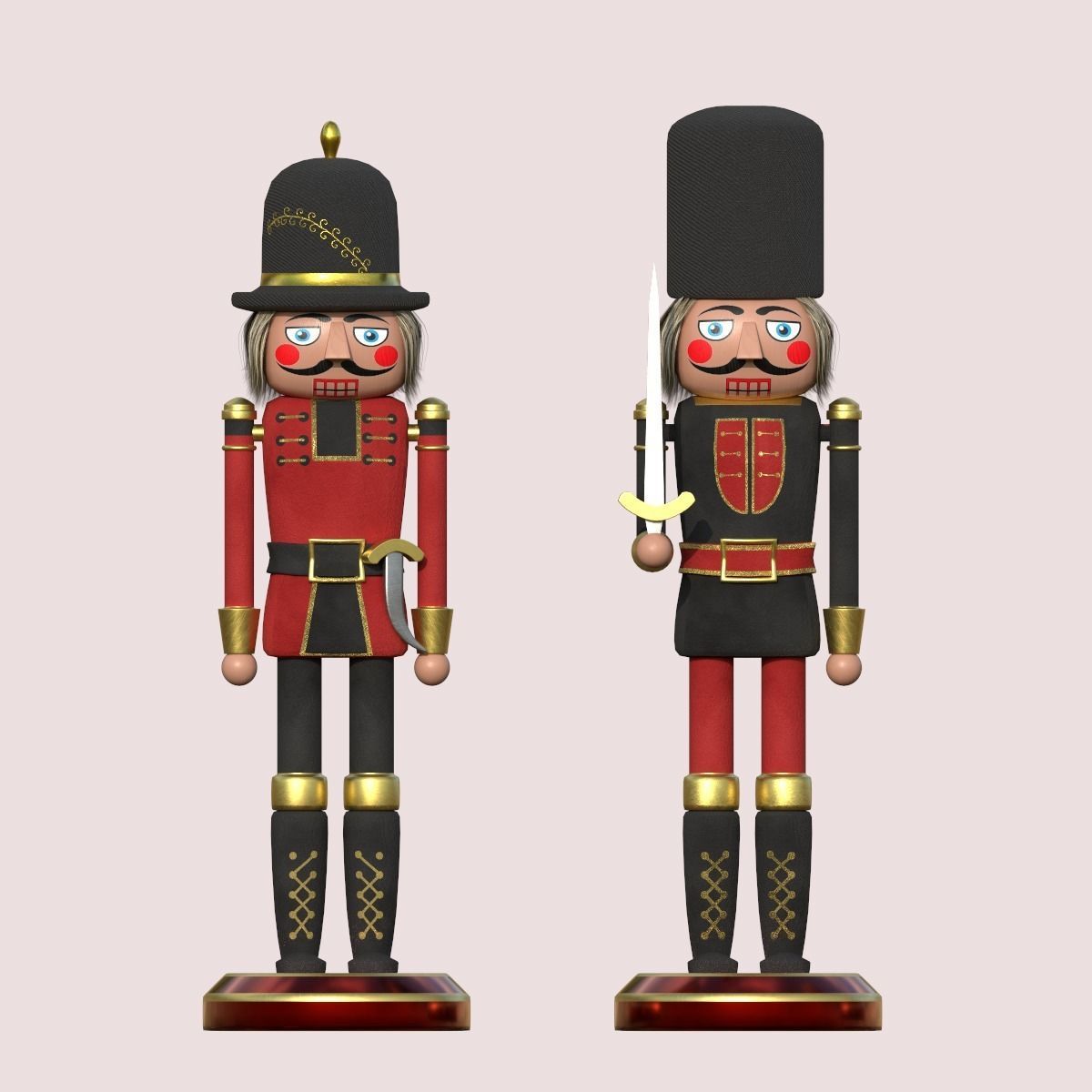 3D model Nutcracker VR / AR / low-poly | CGTrader