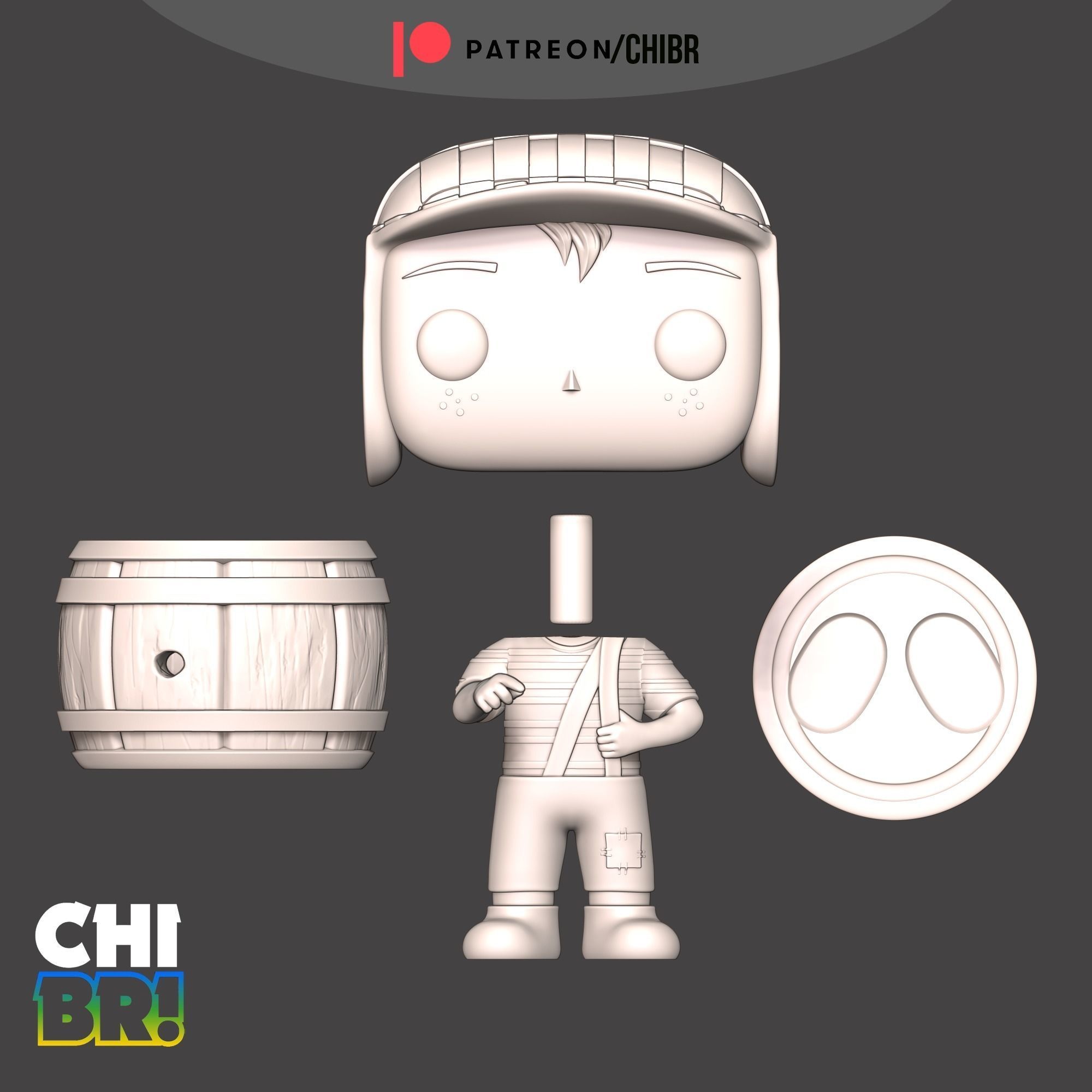 CHAVO - EL CHAVO DEL 8 - FUNKO 3D model 3D printable | CGTrader