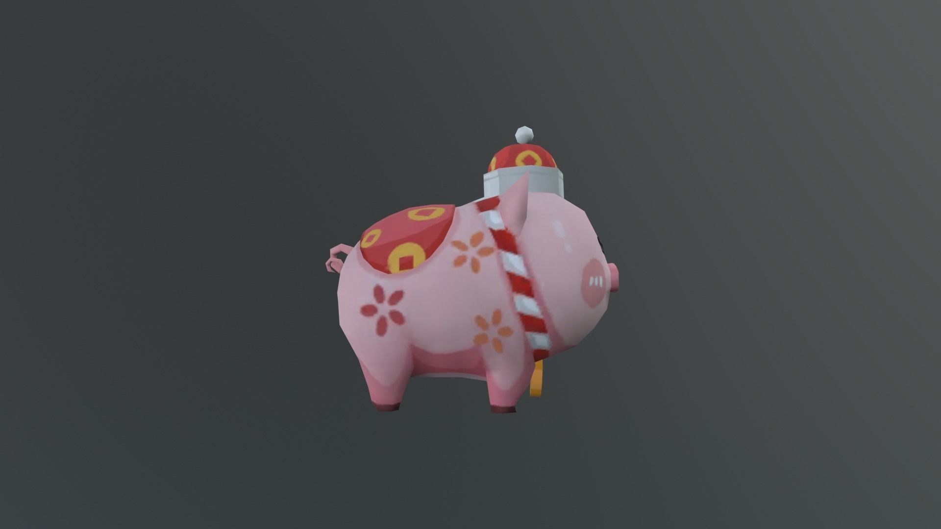 3D model Pig Cute Fantasy VR / AR / low-poly | CGTrader