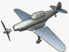 Curtiss XP-46 - 3D Printable Model 3D model 3D printable | CGTrader