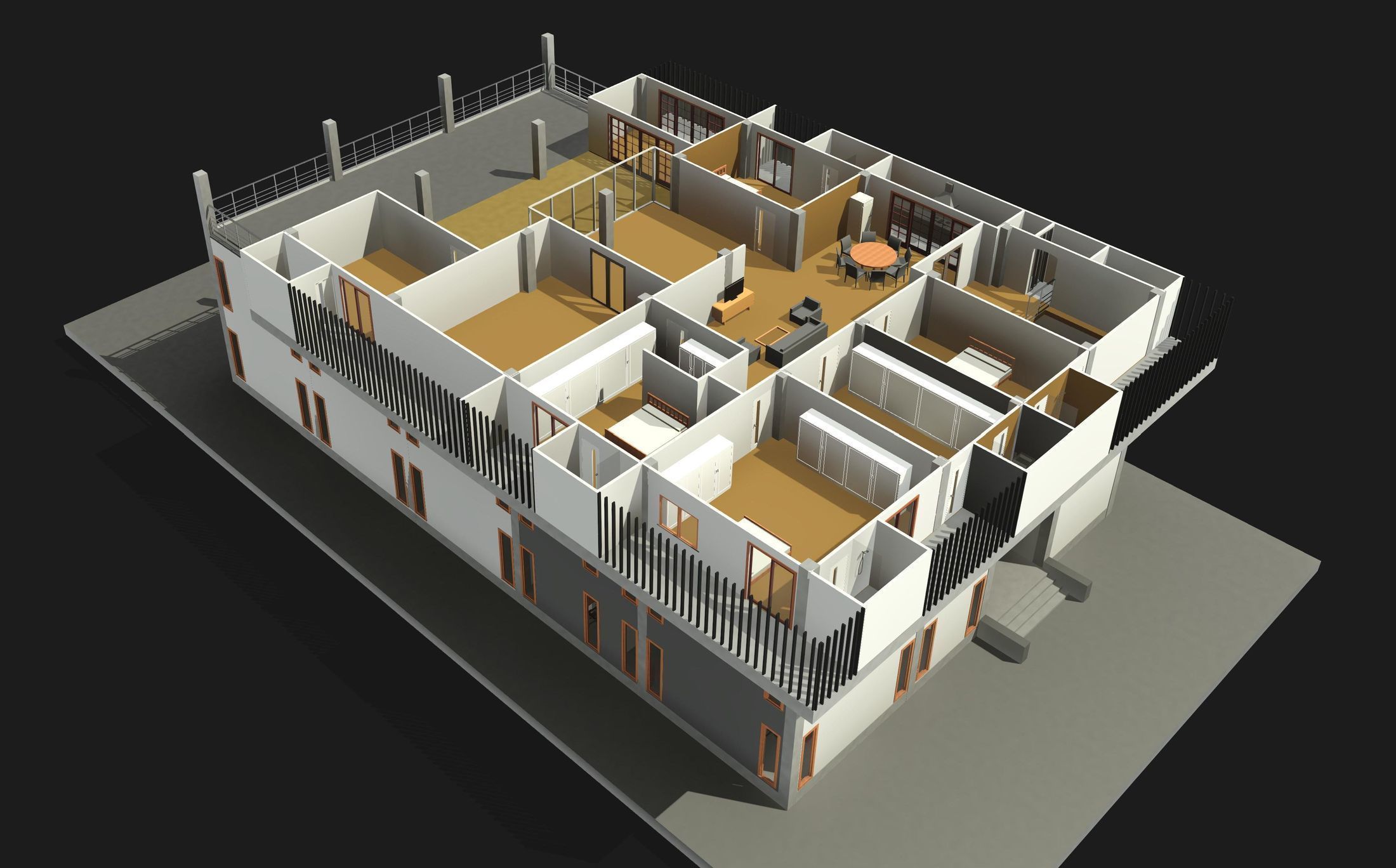 Home office in REVIT 3D model | CGTrader