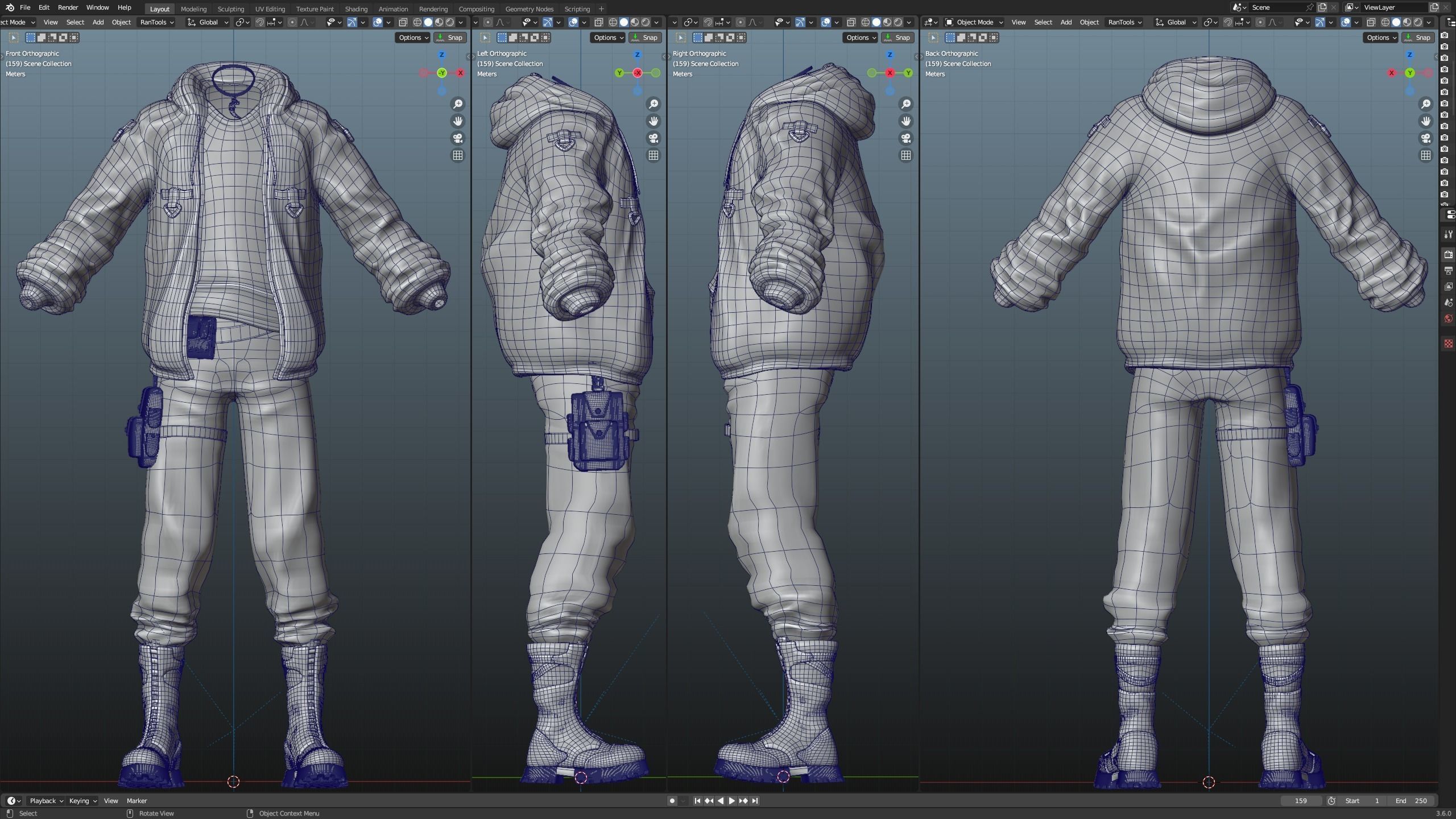3D model Male Cloth VR / AR / low-poly | CGTrader