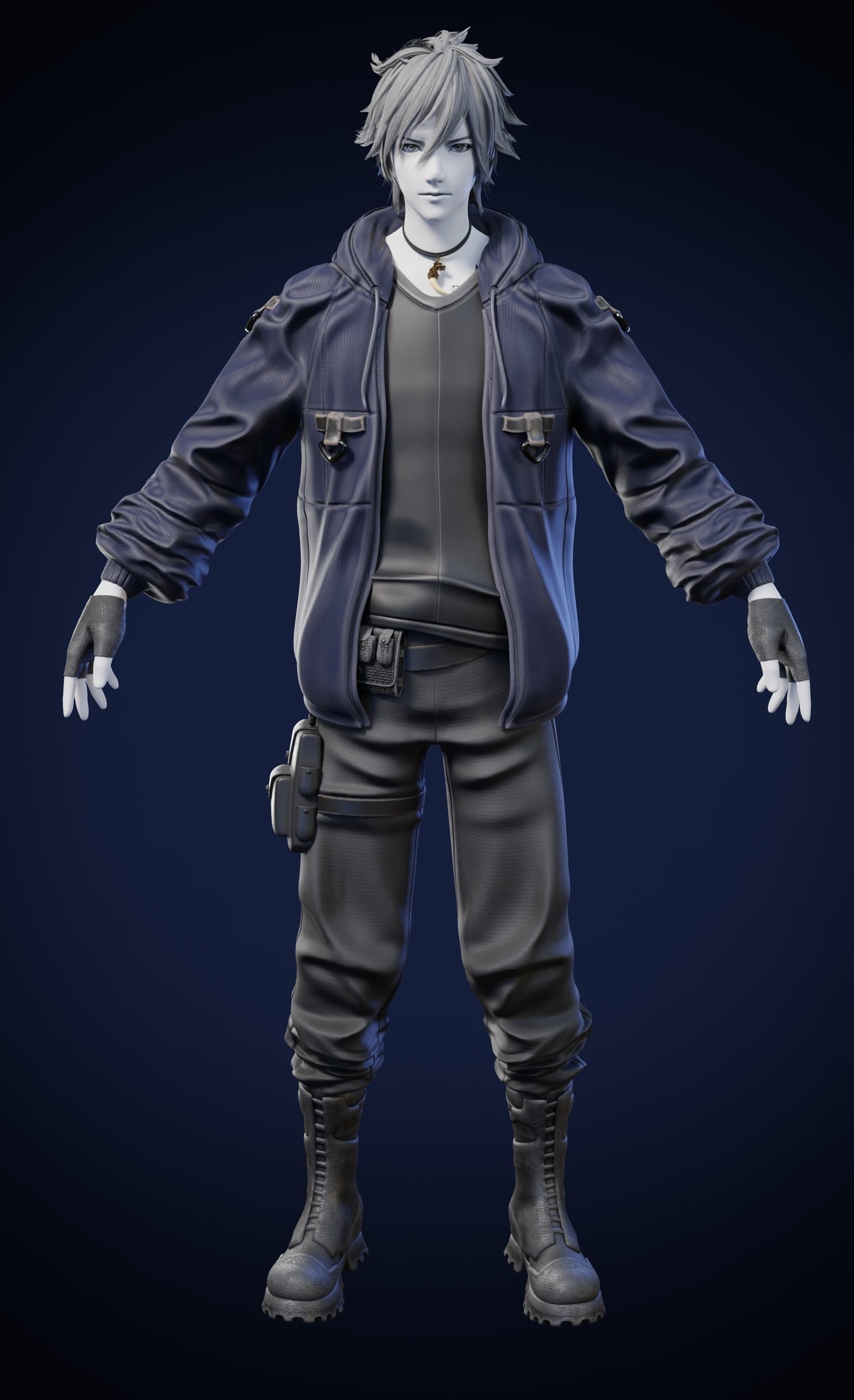 3D model Male Cloth VR / AR / low-poly | CGTrader