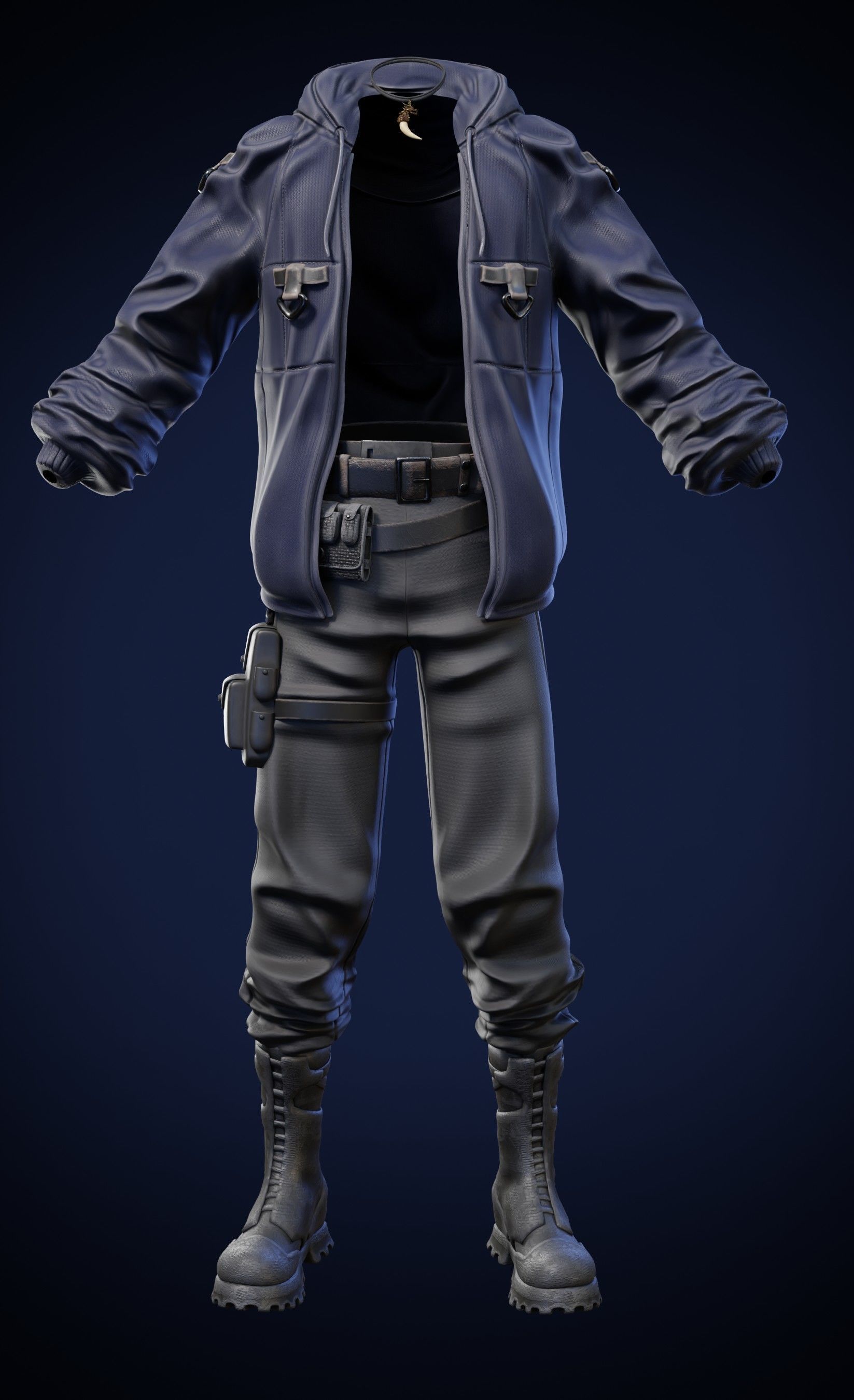 3D model Male Cloth VR / AR / low-poly | CGTrader