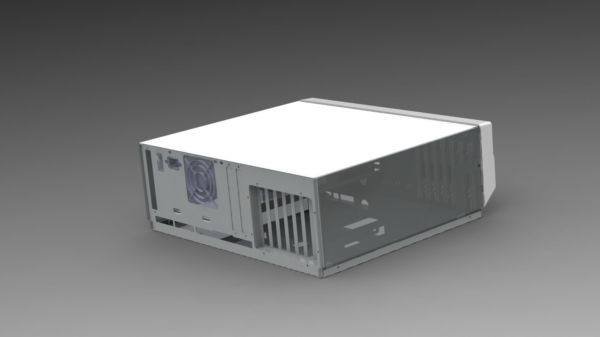 Amiga 2000 reproduction case 3d model 3D model 3D printable | CGTrader