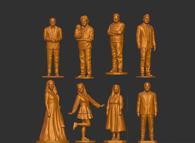 miniatures 3D model 3D printable | CGTrader