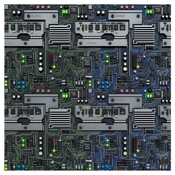 Microchips A02 free Texture | CGTrader
