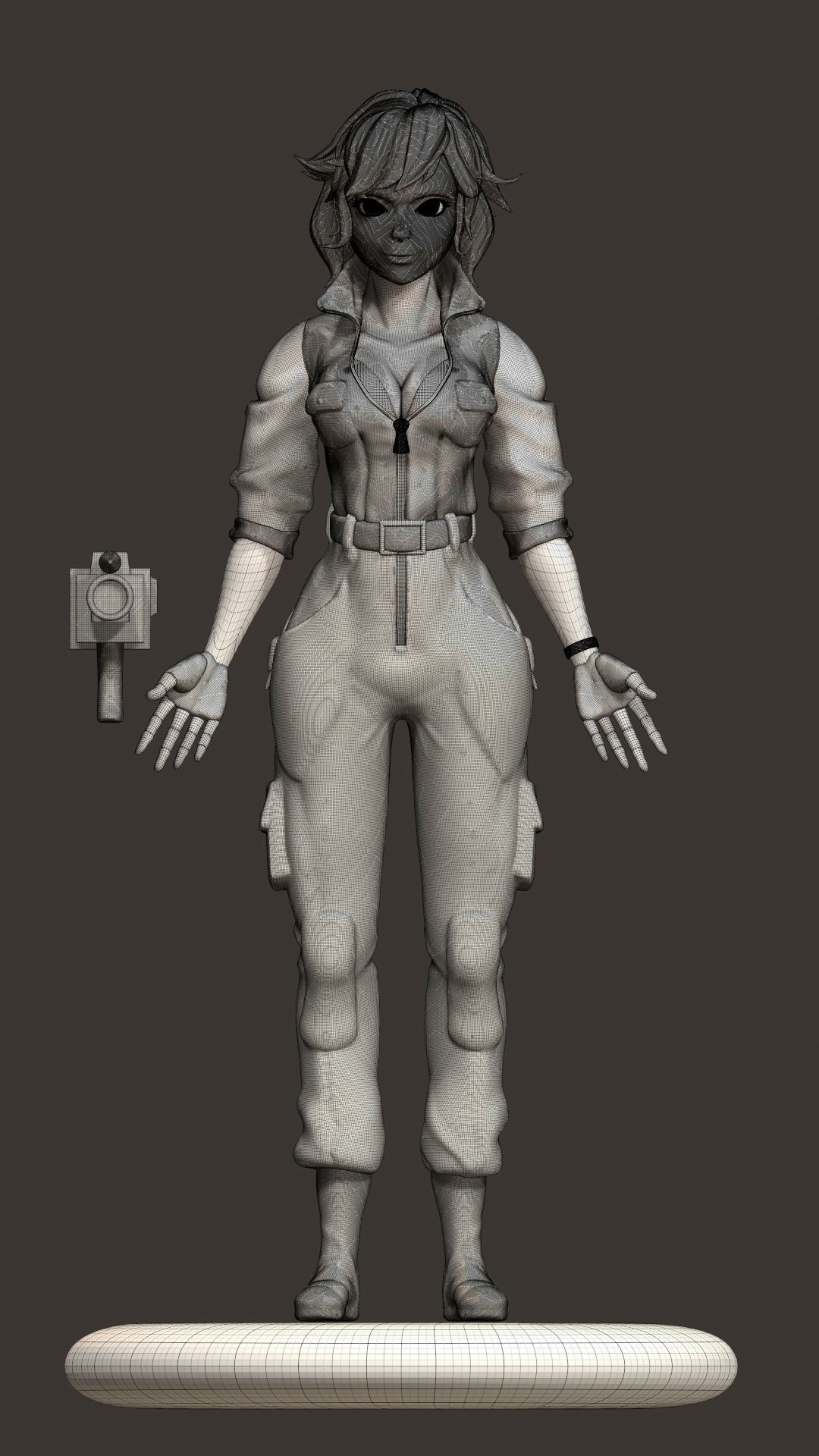 April ONeil from the cartoon TMNT 3D model | CGTrader