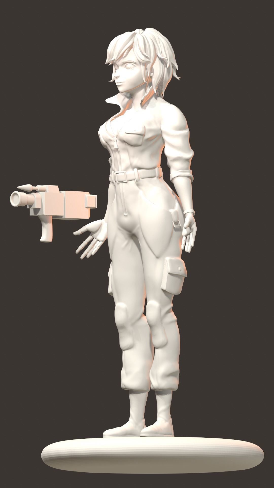 April ONeil from the cartoon TMNT 3D model | CGTrader