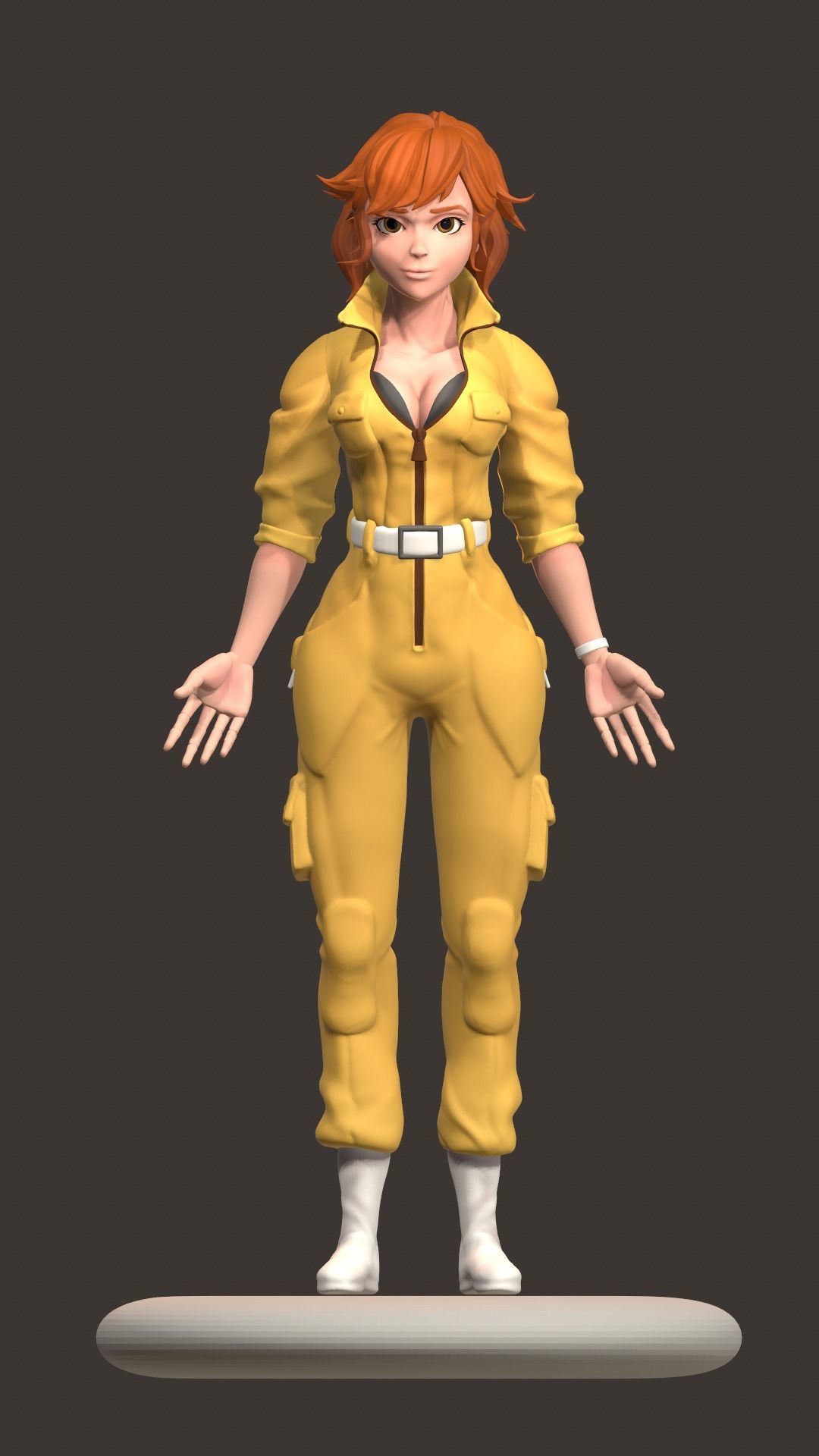 April ONeil from the cartoon TMNT 3D model | CGTrader
