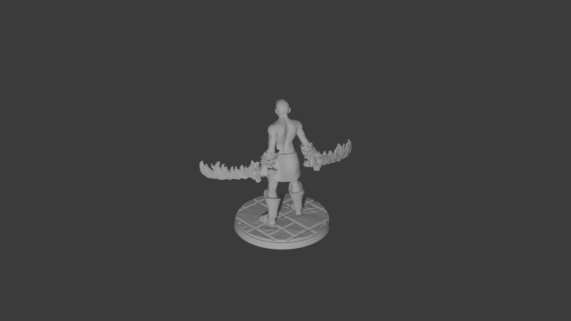 KRATOS YOUNG DND CUSTOM MINI GOD OF WAR RAGNAROK 3D model 3D printable ...