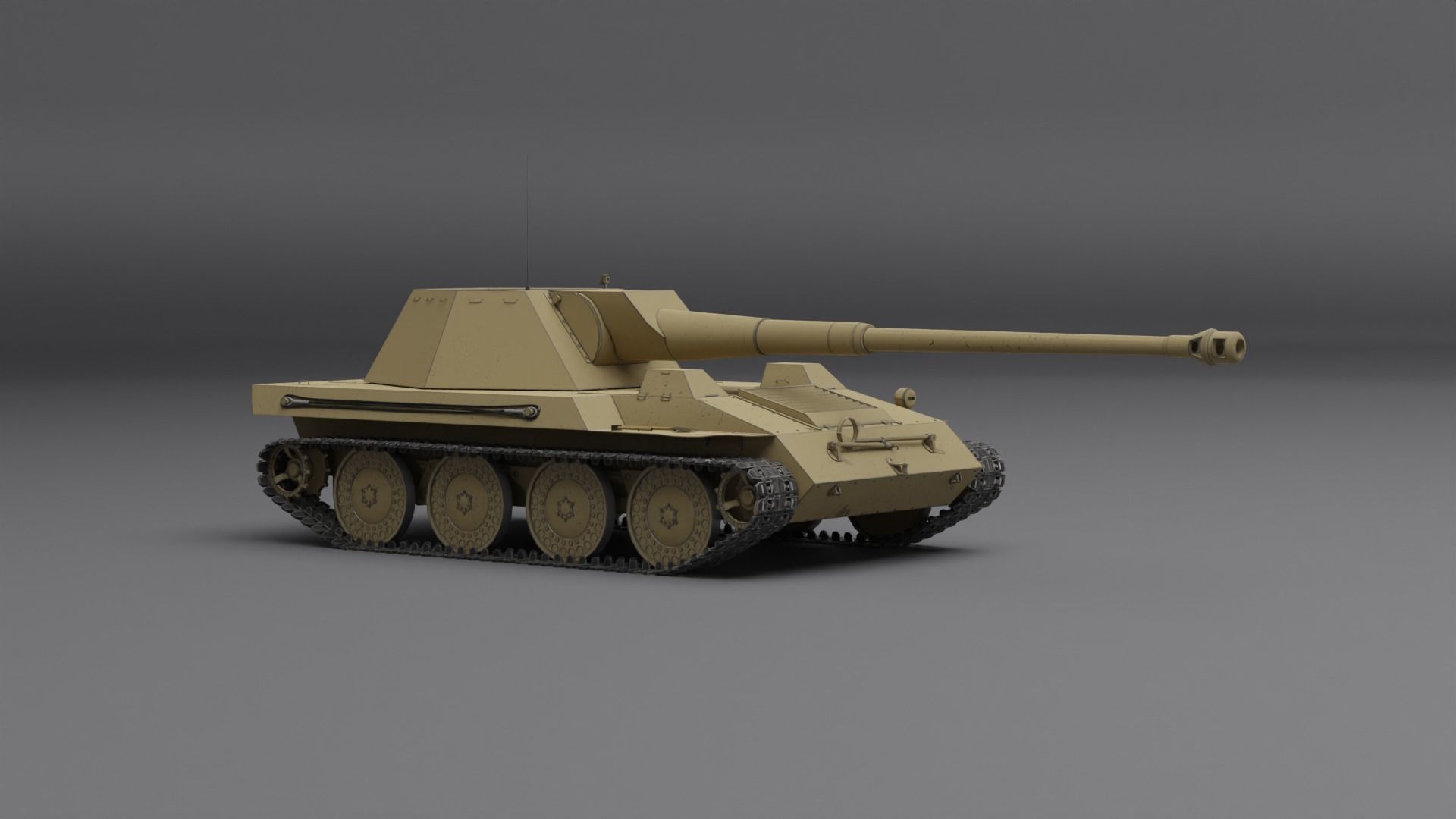 Krupp-Steyr Waffentrager 3D model | CGTrader