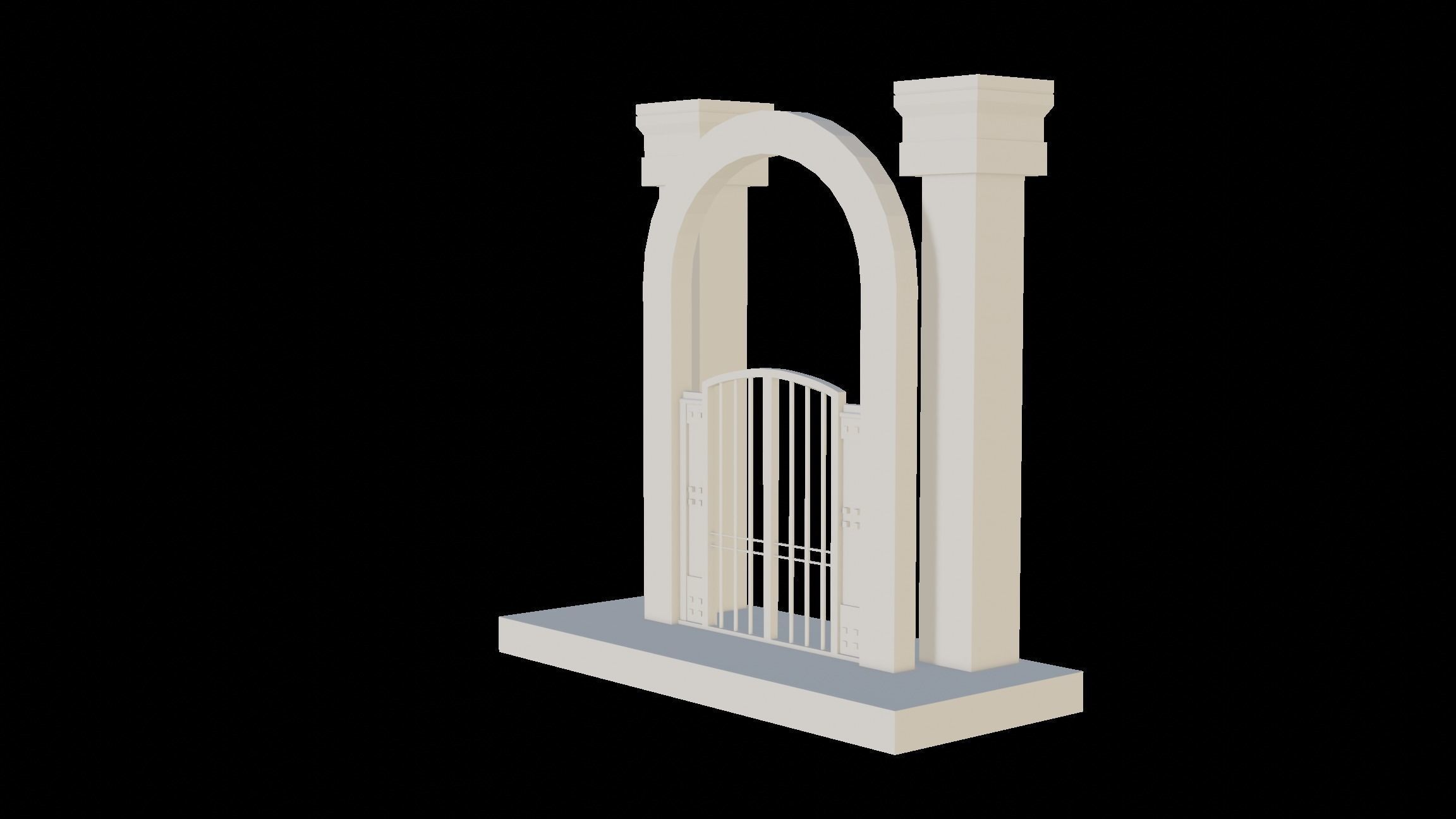 Dimensional Gateway 3D model 3D printable | CGTrader