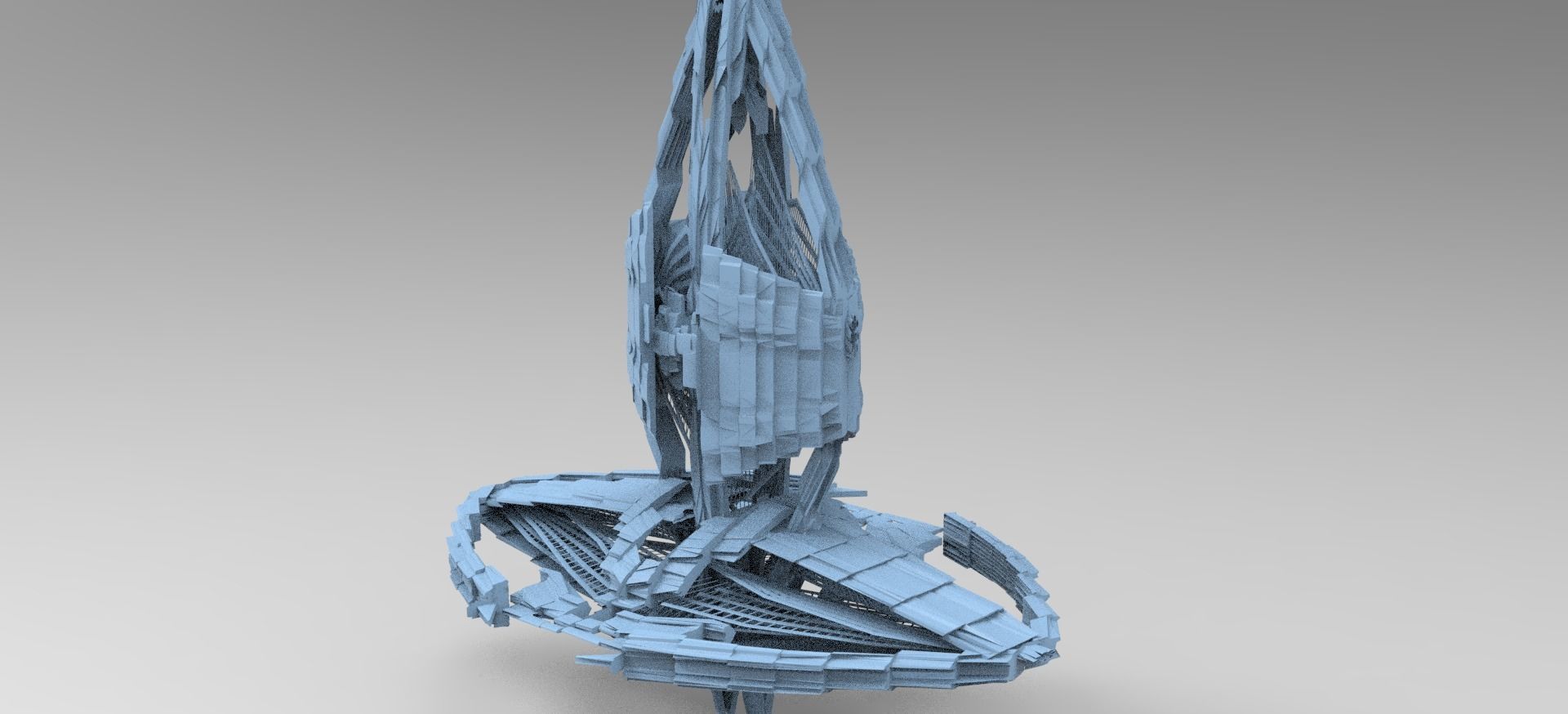 Atlantis Royal Coral Tower structures 3D model | CGTrader