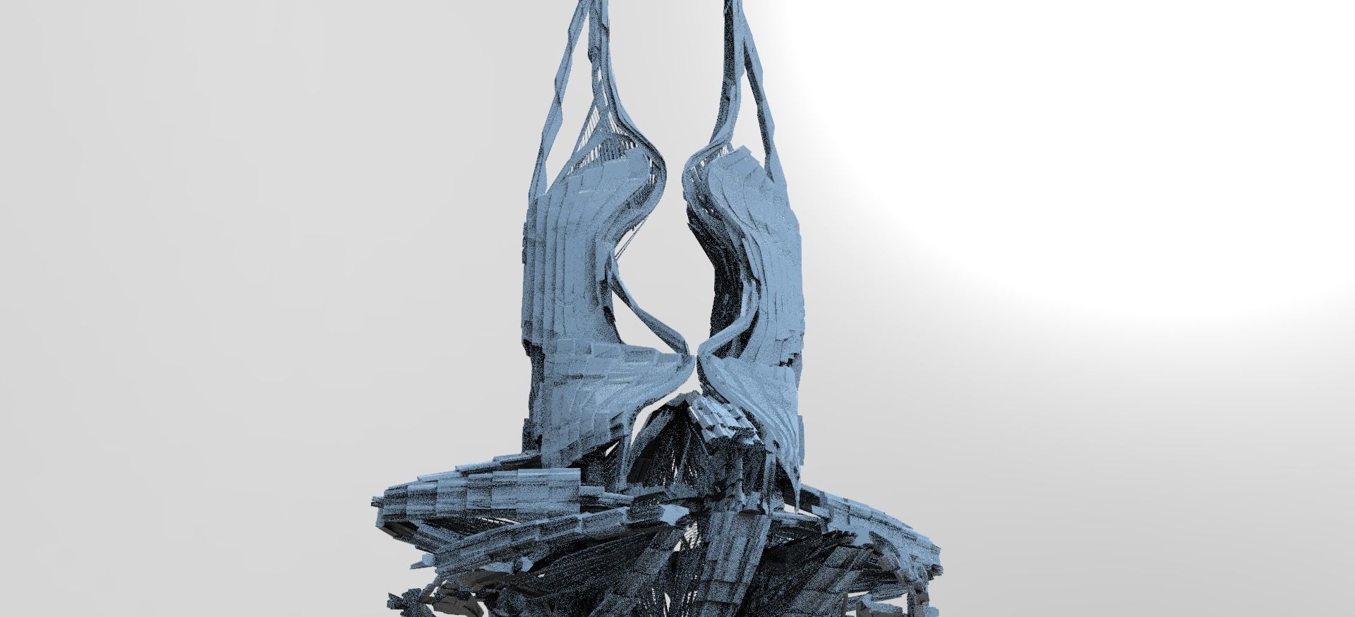 Atlantis Royal Coral Tower structures 3D model | CGTrader