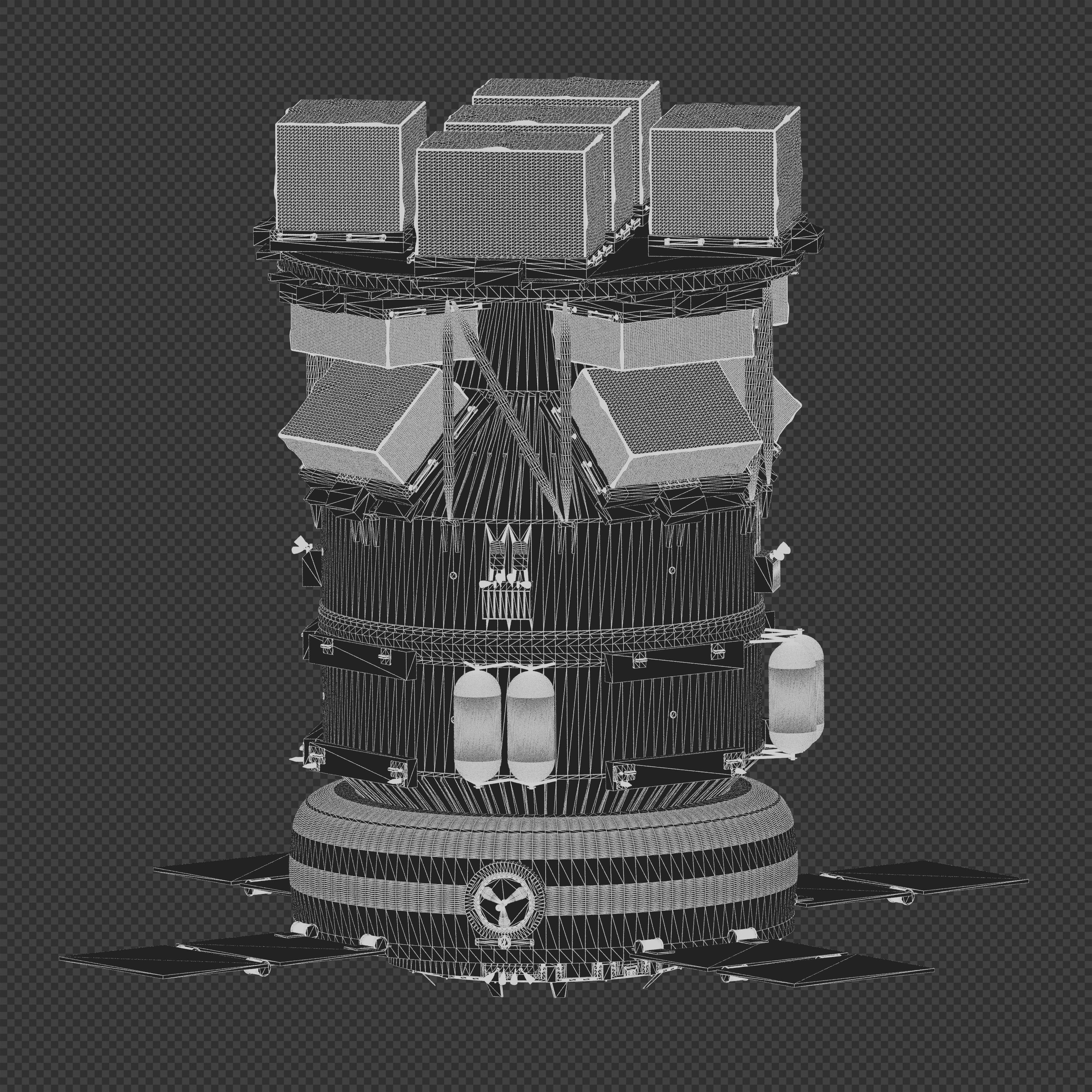 ARCTUS Spacecraft 3D model | CGTrader