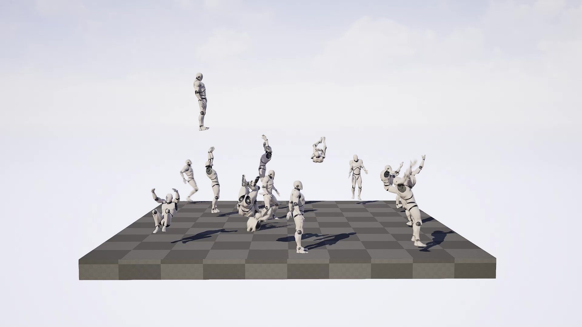 3D model Action Adventure Climbing Animation Pack Vol 1 VR / AR / low ...