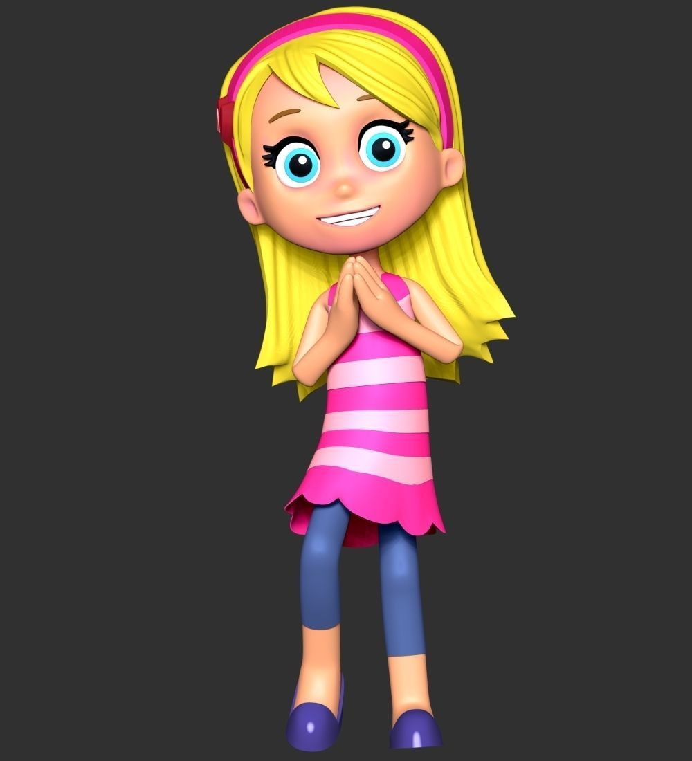 Katie - Paw Patrol 3D model 3D printable | CGTrader