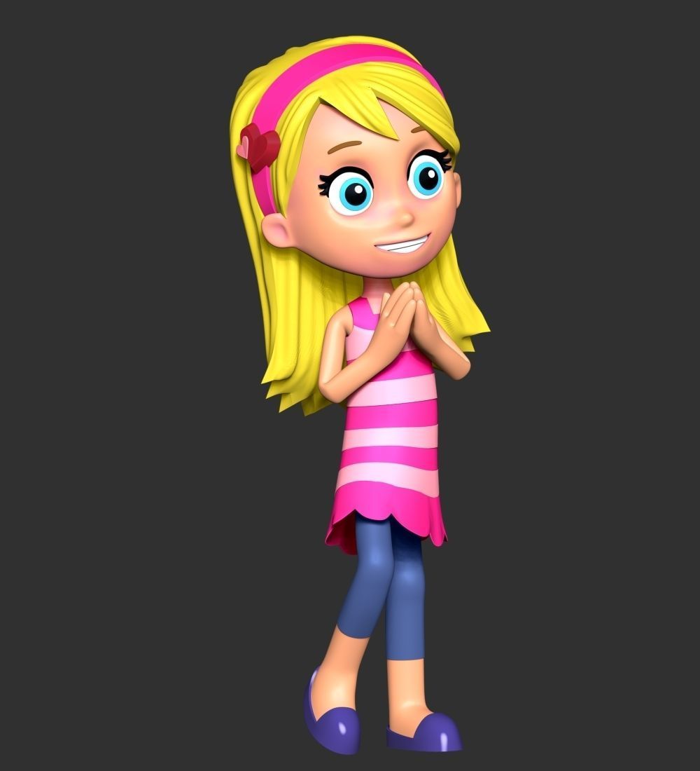 Katie - Paw Patrol 3D model 3D printable | CGTrader