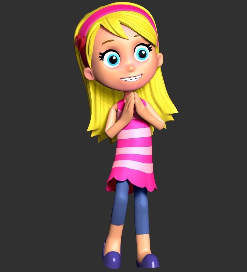 Katie - Paw Patrol 3D model 3D printable | CGTrader