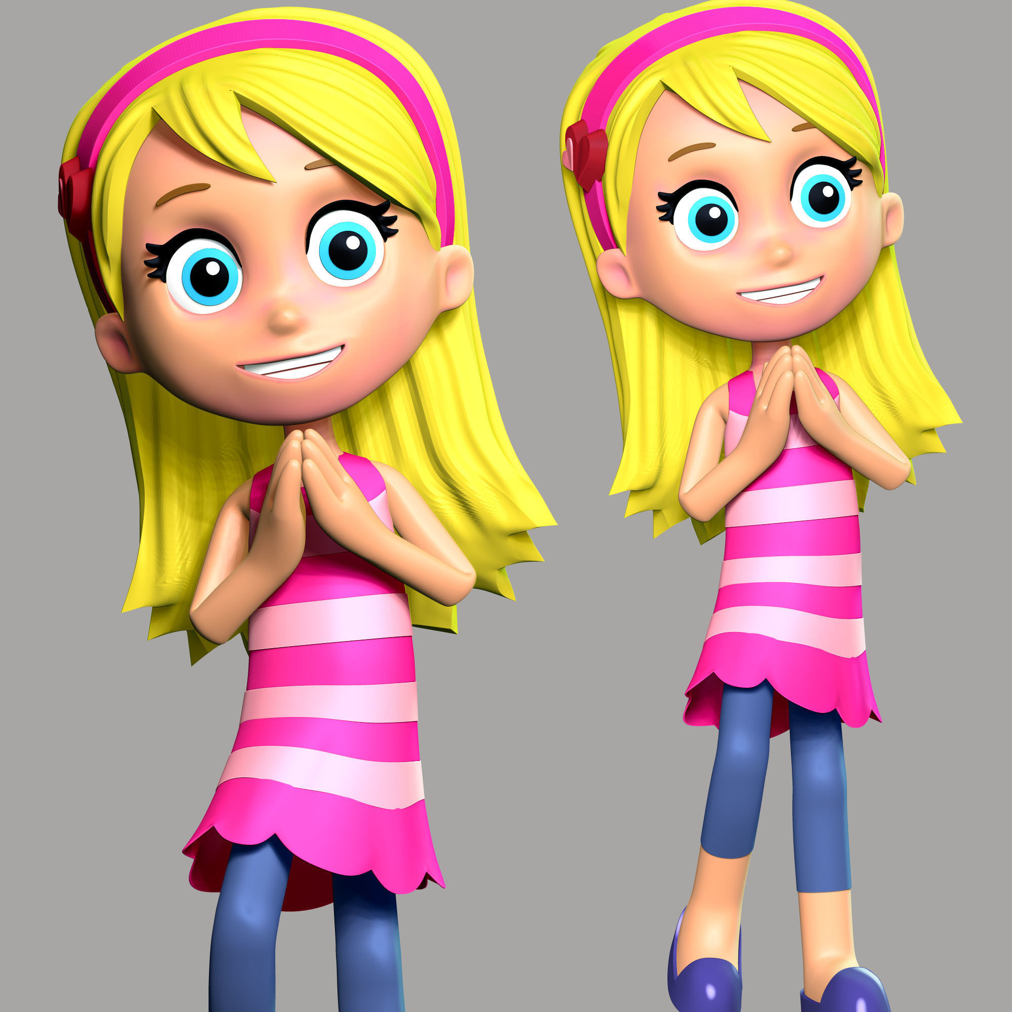 Katie - Paw Patrol 3D model 3D printable | CGTrader