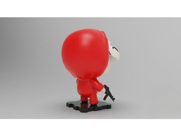 La Casa de Papel 3D Printing Masterpiece 3D model 3D printable | CGTrader